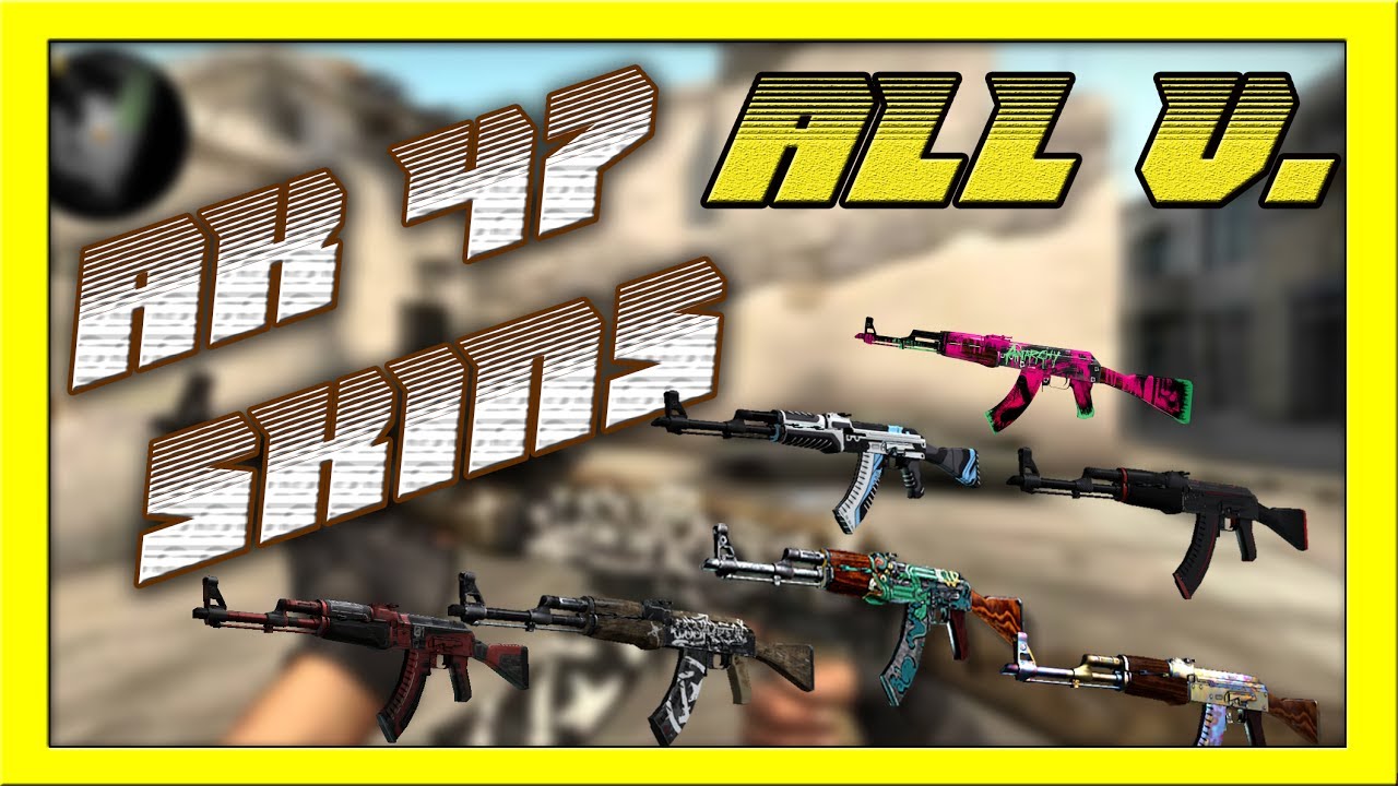SKIN PACK AK 47!!! CS.SOURCE- (hands default) NIKO! - YouTube