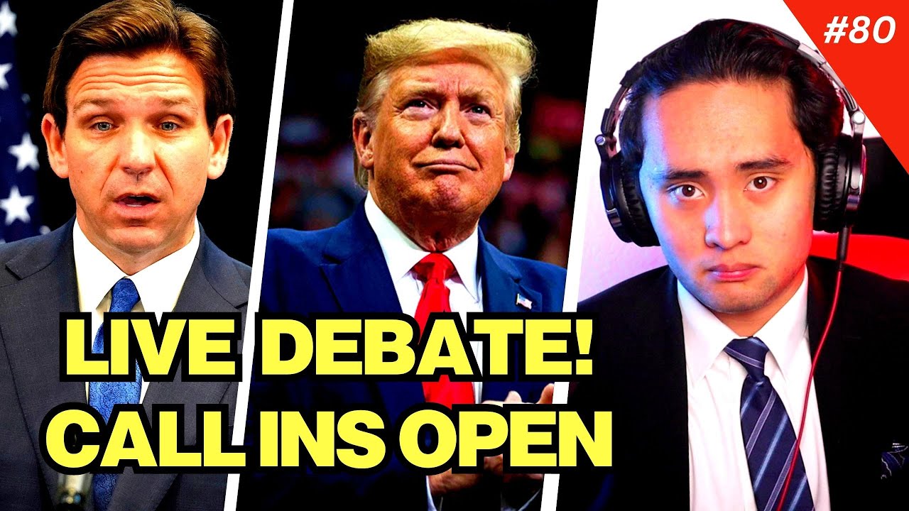 LIVE PANEL: Gen Z DEBATES Trump v DeSantis, CALL INS OPEN! | Ep. 80 ...