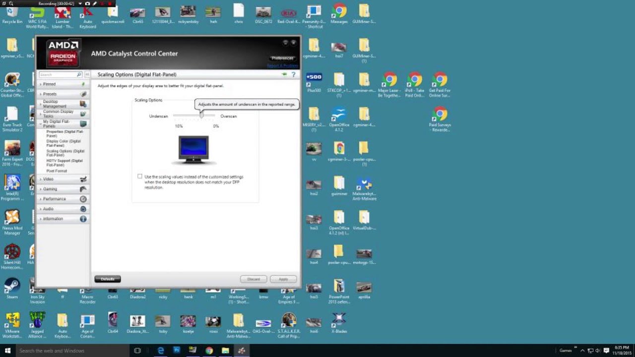 Quick tutorial: How to rescale screen for AMD - YouTube