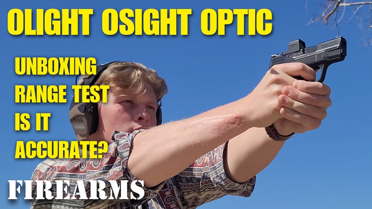 Olight OSight on Shield Plus – Unboxing & Range Test - YouTube