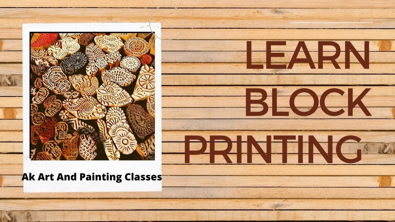 Block Painting | Ho To Do Block Painting | Easy To Do | Madhubani Tips ...