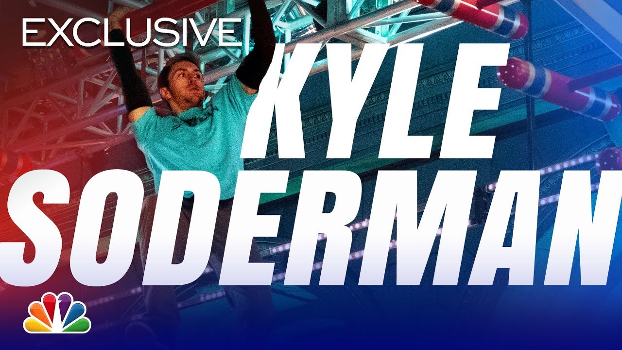 Kyle Soderman Slips Up - American Ninja Warrior Los Angeles City Finals ...