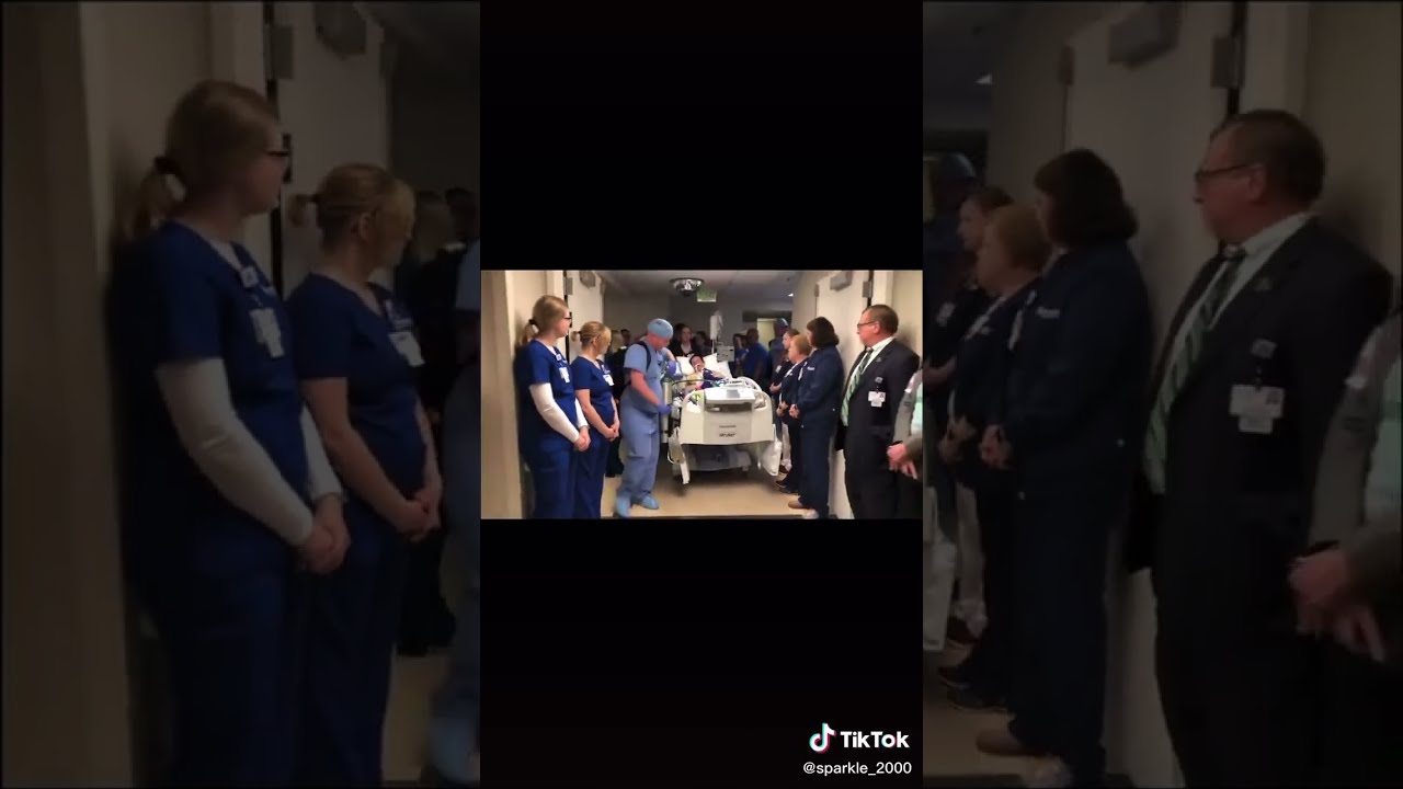Honor walk for a patient that die - YouTube