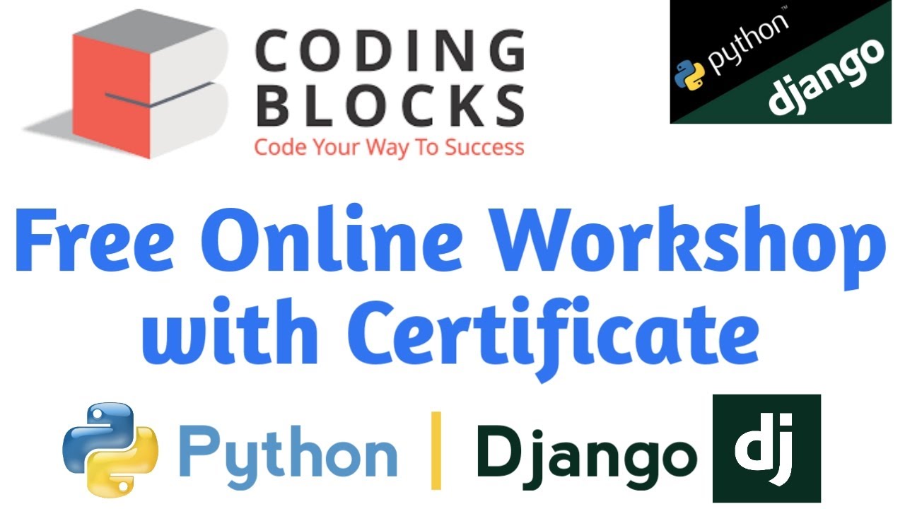 Coding Blocks free online workshop with certificate on Web App with ...