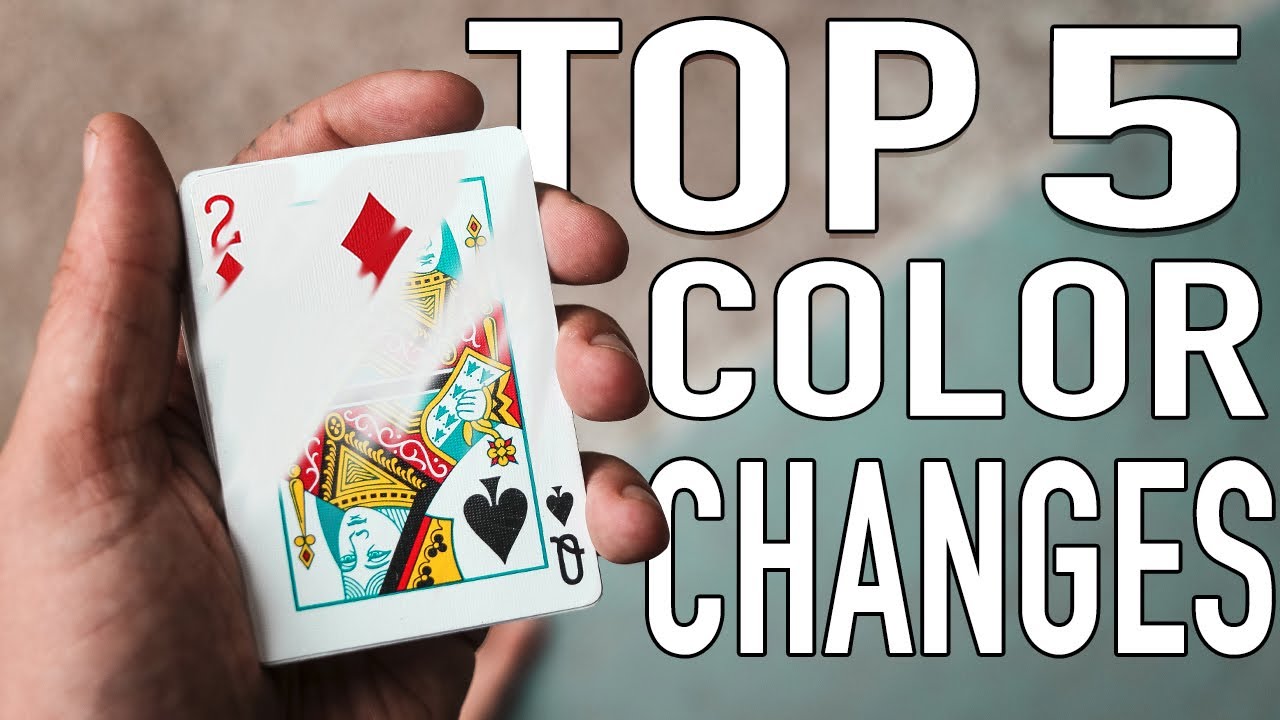 BEST COLOR CHANGES - Top 5 - YouTube