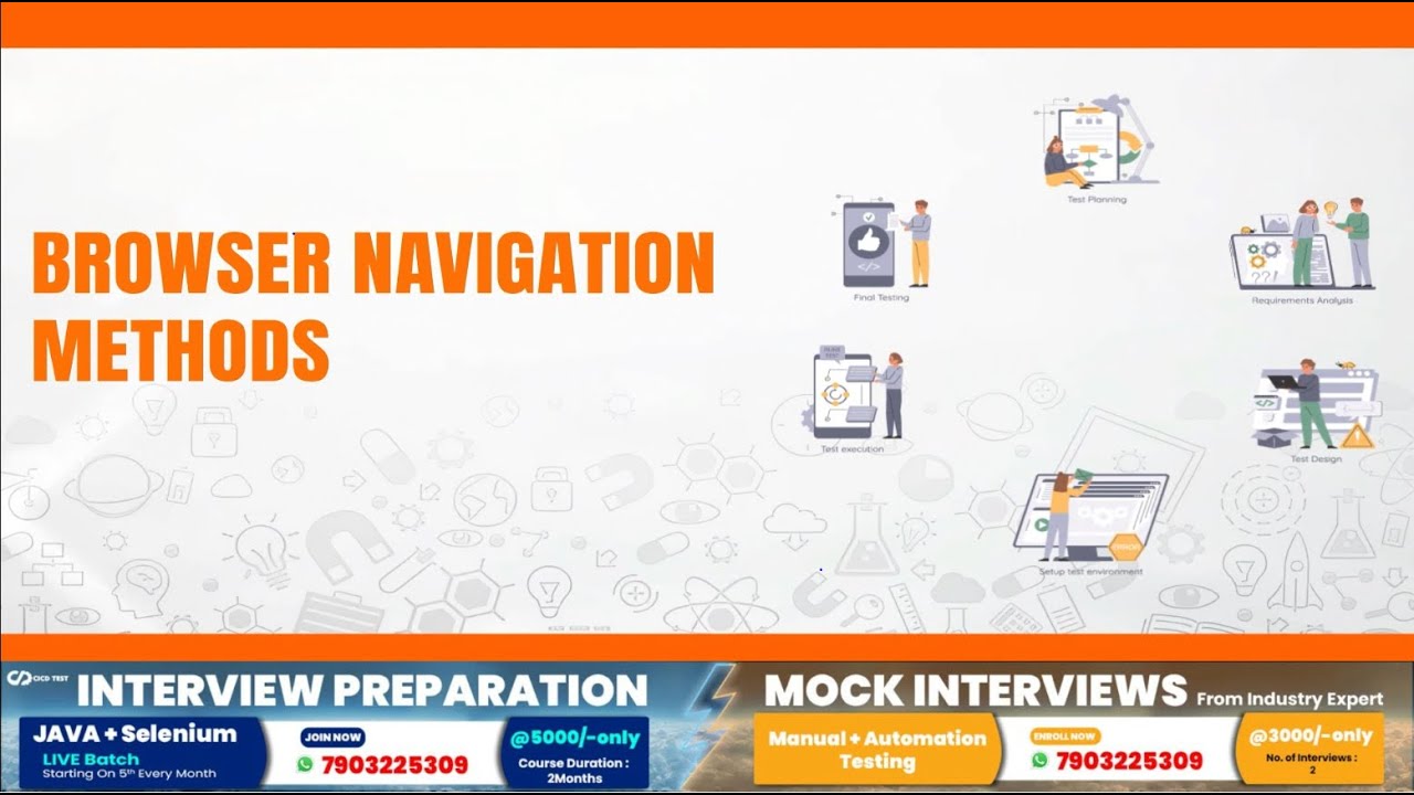 4. Browser navigation methods | Full Course | Full Stack Software ...