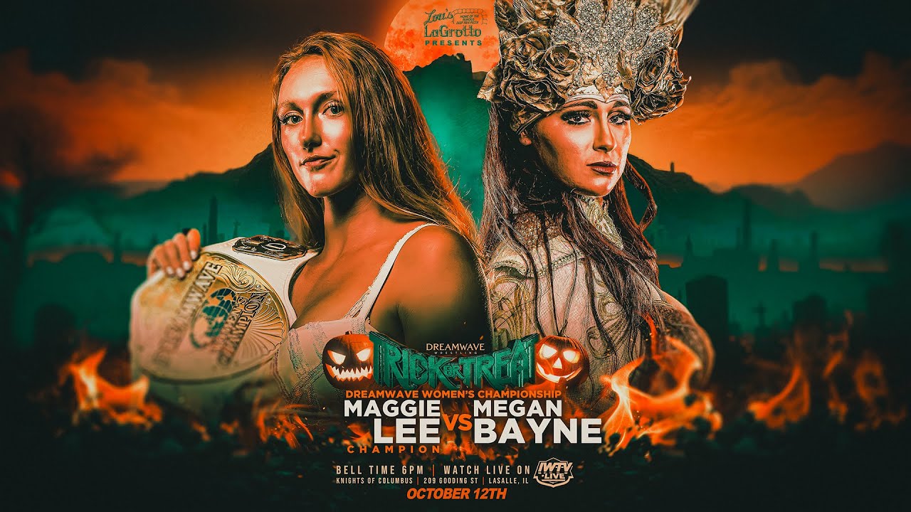 Maggie Lee vs Megan Bayne 2 From Dreamwave Wrestling's Trick or Treat ...