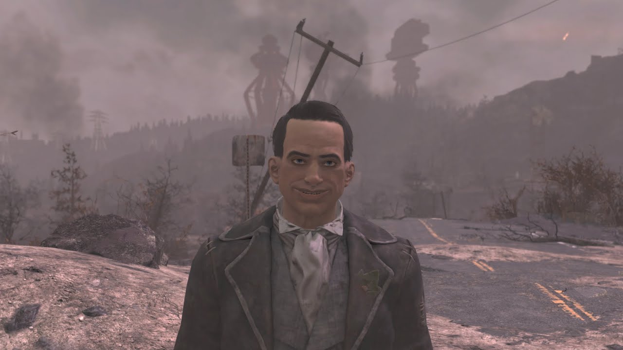 Fallout 76 The Legends Behind The Lore The Smiling Man - YouTube
