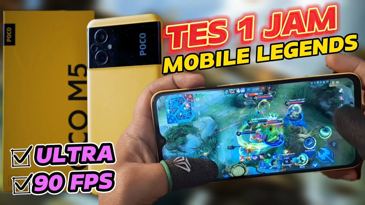 POCO M5 TES 1Jam MOBILE LEGENDS GRAFIK ULTRA 90 FPS🤙Helio G99 - YouTube