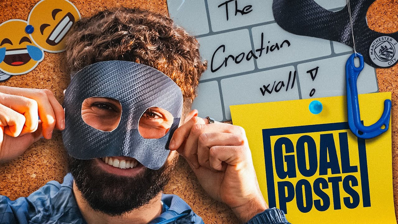 "This mask made me famous!" 😤 Josko Gvardiol on Goal Posts - YouTube