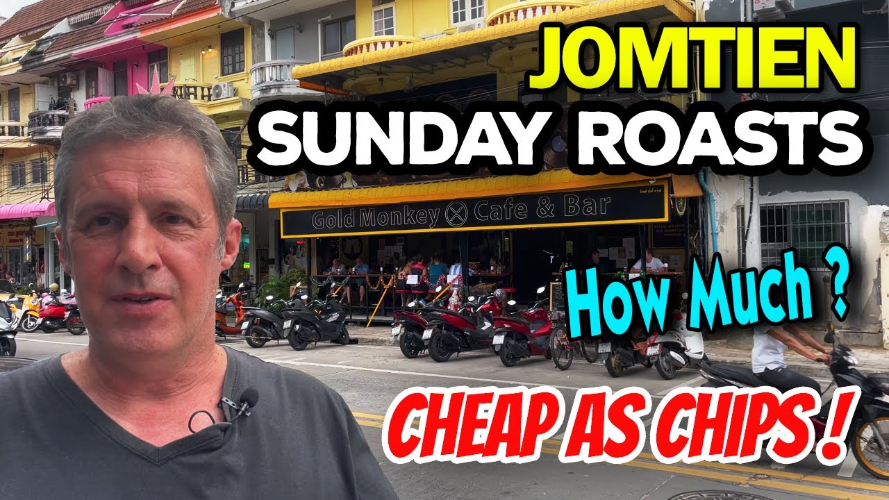 Jomtien Pattaya, Sunday Roast Dinner at Gold Monkey Bar. Jimmy's Bar ...