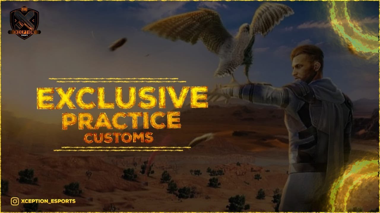 Exclusive practice custom X-ception Esports - YouTube