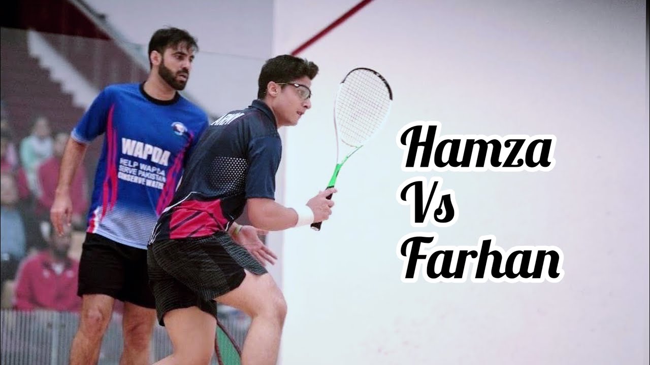 HAMZA KHAN VS FARHAN MAHBOOB TEAM EVENT MATCH - YouTube