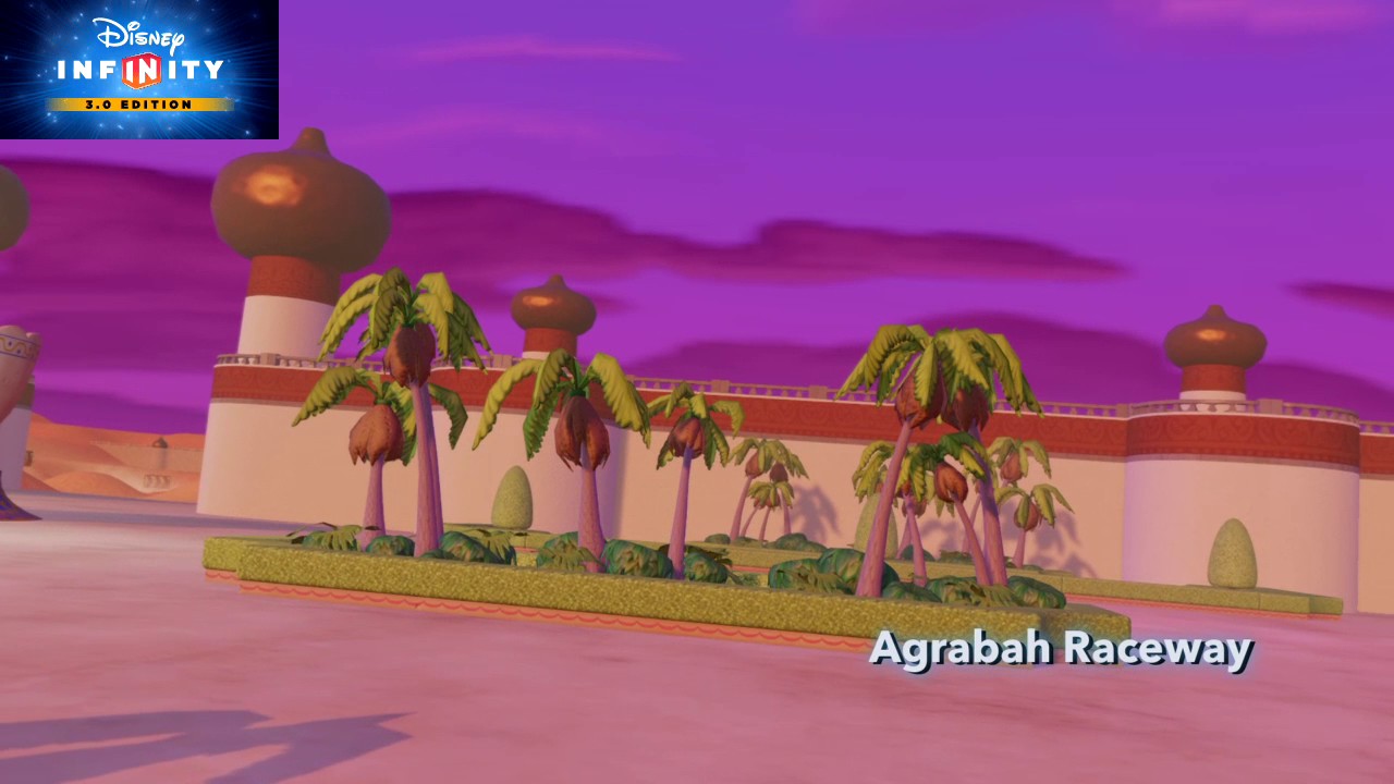 Disney Infinity 3.0 Toy Box Speedway 100% Agrabah Raceway - YouTube