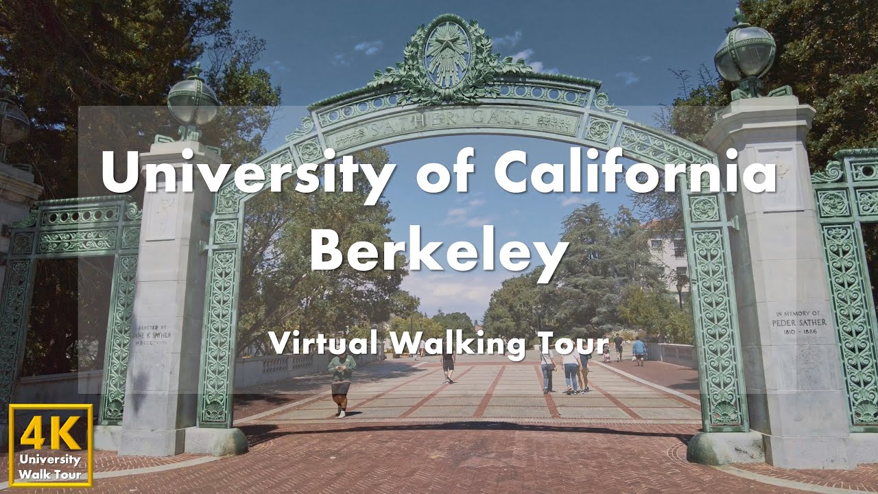 University of California, Berkeley [Part 1] - Virtual Walking Tour [4k ...
