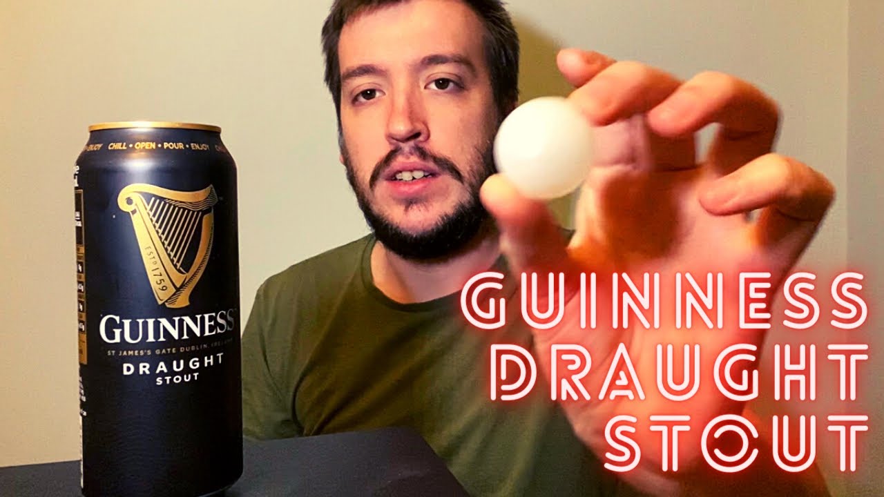 Guinness DRAUGHT Stout Review - YouTube