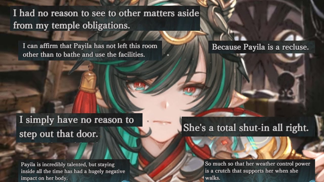 Payila is a NEET | Granblue Fantasy Scenes - YouTube