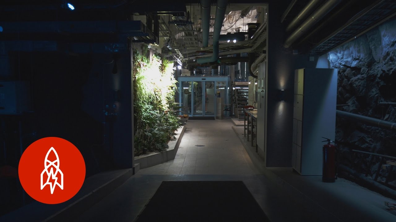This Data Center Looks Like a Villain's Lair Out of James Bond - YouTube