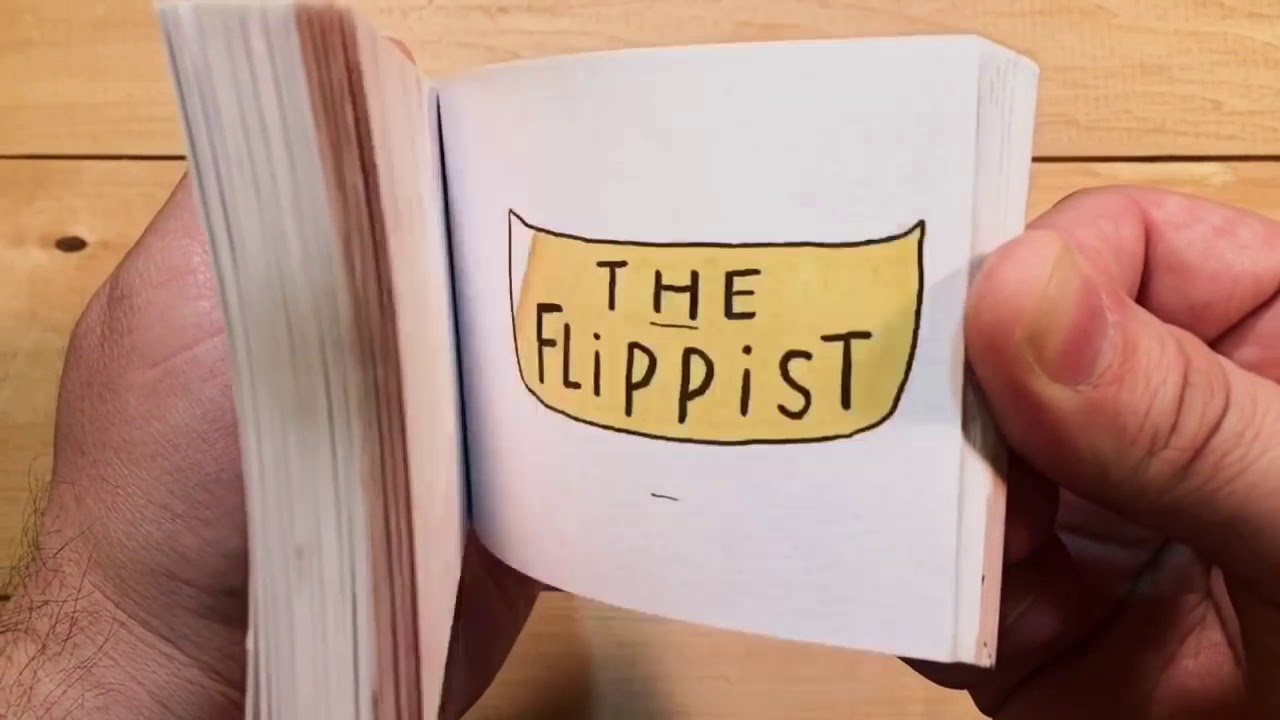 The Flippest One. Flip Card Book. - YouTube