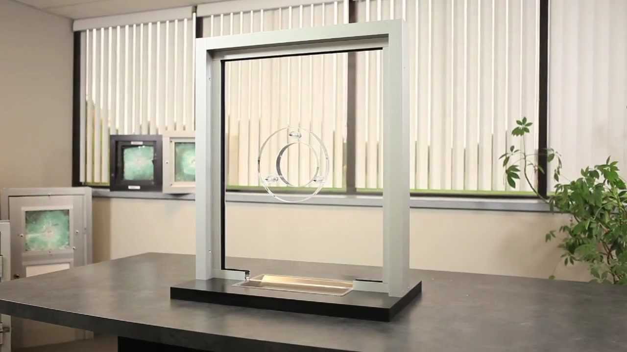 Bullet-Resistant Speak Hole and Backer Transaction Window - YouTube