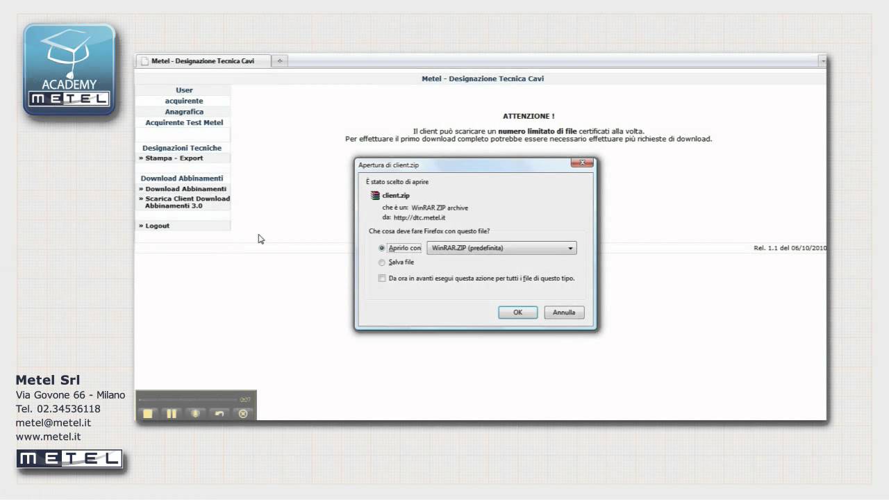 Servizio DTC: Client Download abbinamenti - YouTube