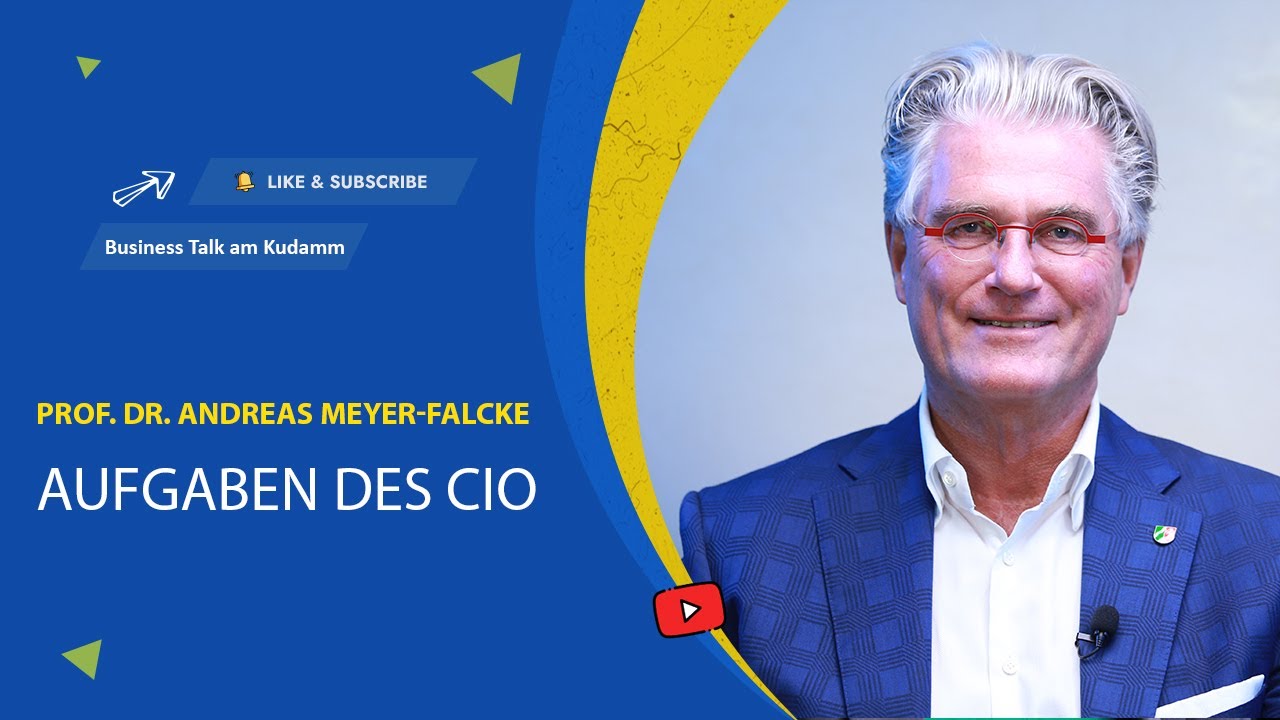 Aufgaben des CIO | Prof. Dr. Andreas Meyer Falcke | Land Nordrhein-Westfalen (NRW) - YouTube