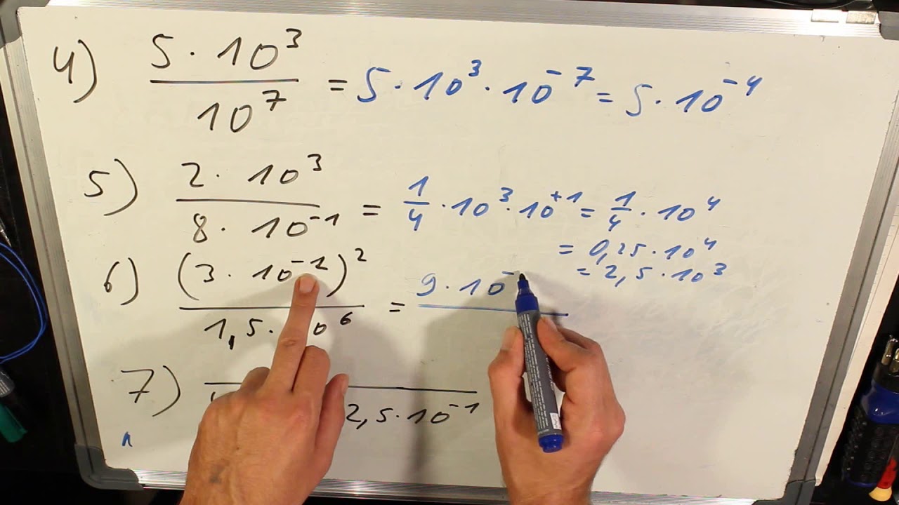 3 Übung Dezimalfaktoren und Zehnerpotenzen - YouTube