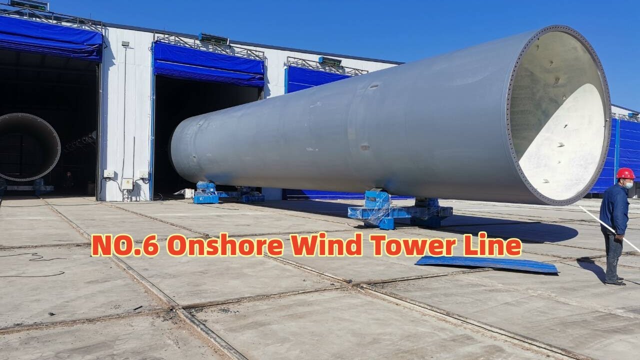 No.6 Without Crane Move The Wind Tower with Lifting Transfer Trolley ...