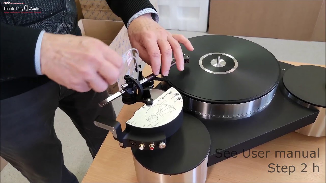 Đập hộp chiếc Tonearm Reed 5T đỉnh cao cùng Thanh Tùng Audio - YouTube