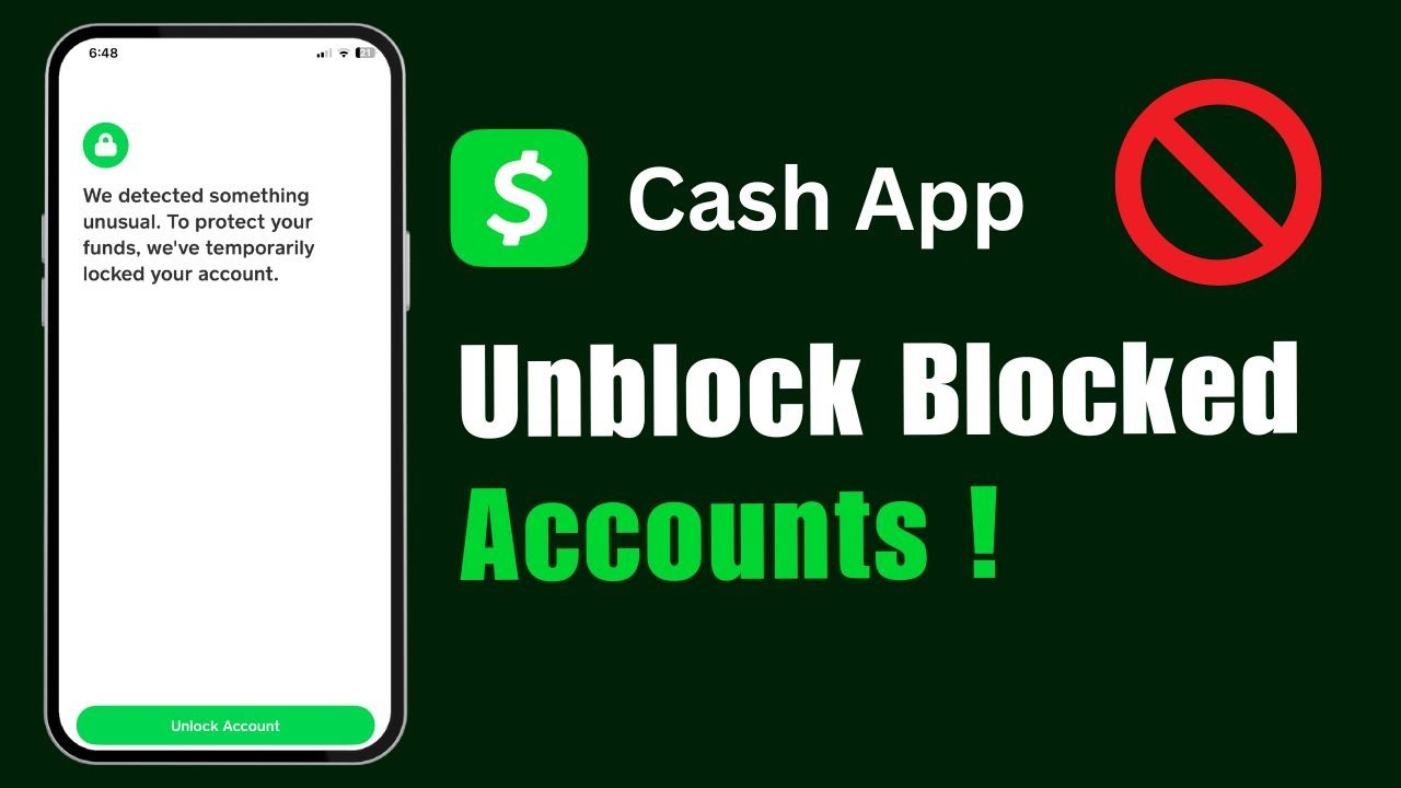 How to Unblock Blocked Accounts on Cash App ! - YouTube