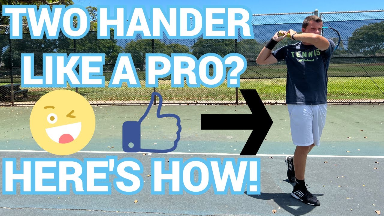 HOW TO HIT A PRO BACKHAND - YouTube