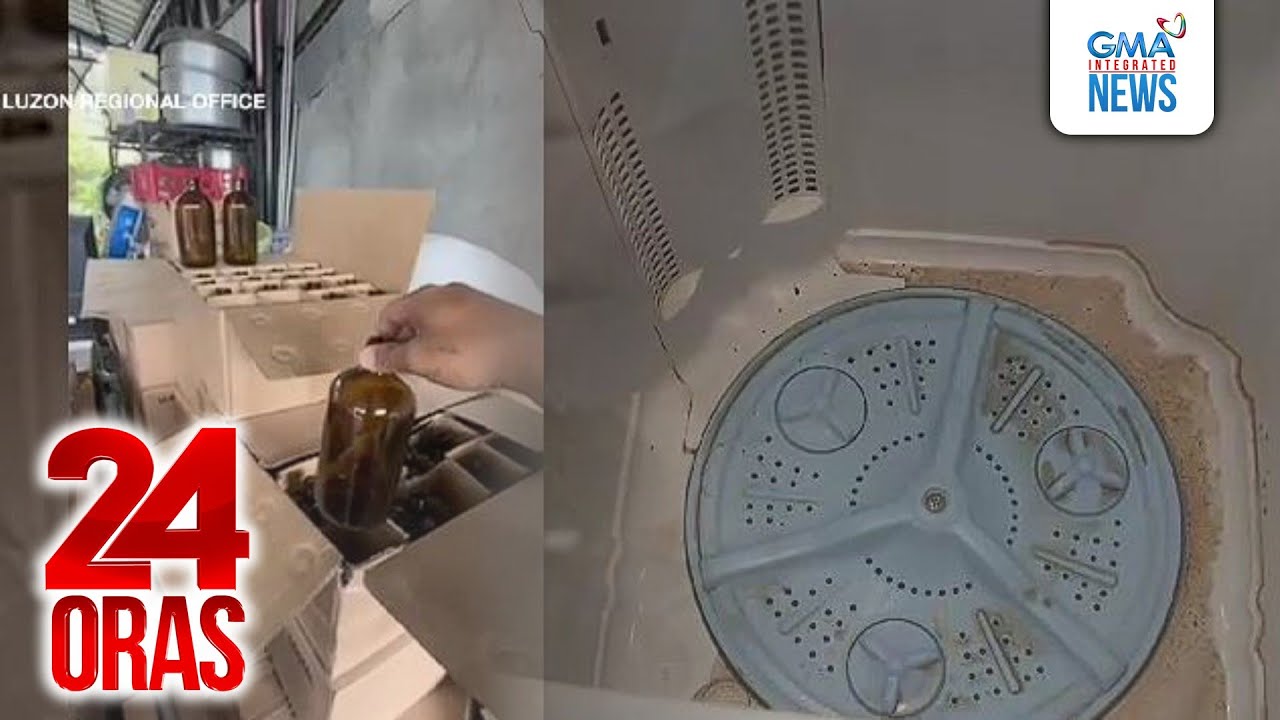 Pagawaan ng kiddie vitamin na tinitimpla sa washing machine at may food ...