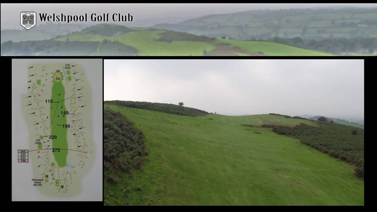 Welshpool Golf Club Hole 16 - YouTube