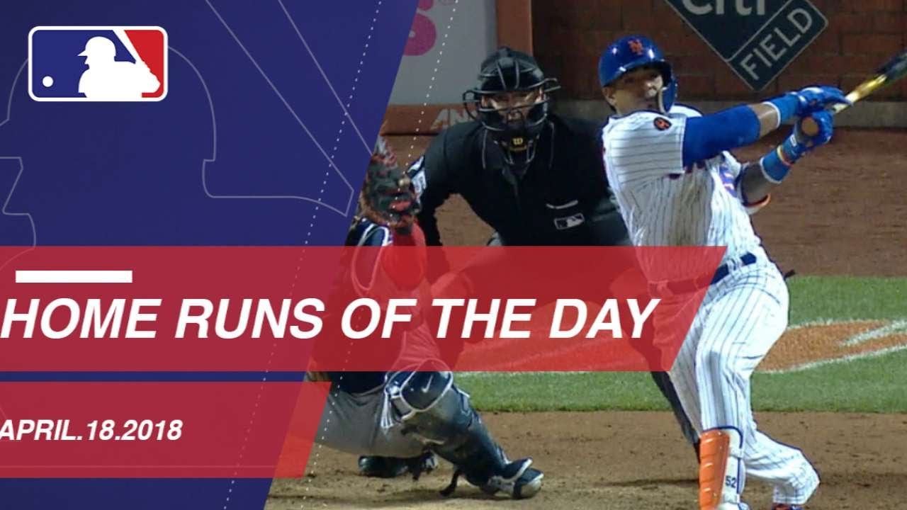 Home Runs of the Day on April 17, 2018 - YouTube