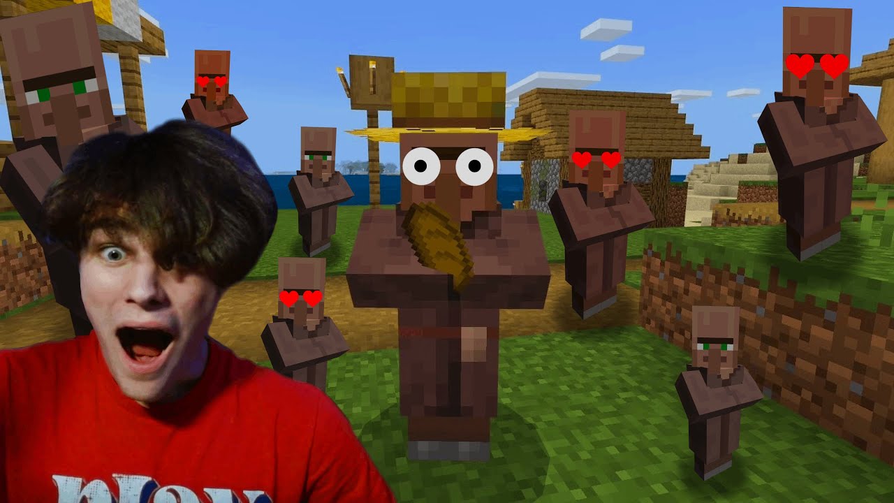 I AM THE VILLAGER MASTER! Minecraft-Part 10 - YouTube