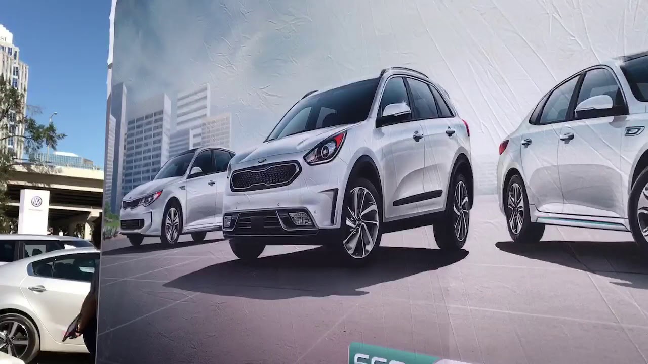 Kia Ride and Drive Tampa Bay International Auto Show 2017 - YouTube