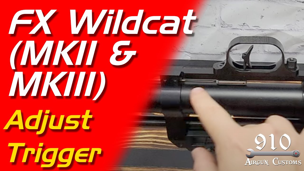 How to Adjust the FX Wildcat Trigger (MKII & MKIII) and FX Maverick ...
