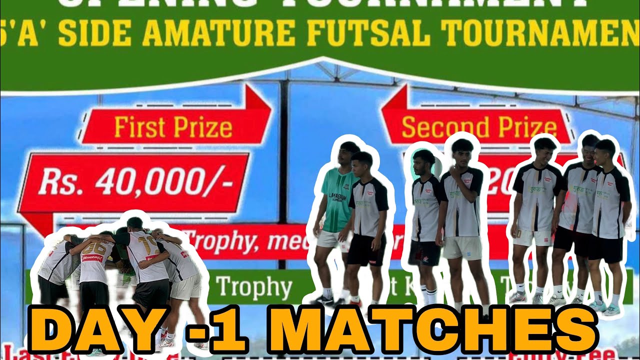 POWERHOUSE FUTSAL OPENING TOURNAMENT || MITHOO GAMEPLAY || ANJAN BHAI ...