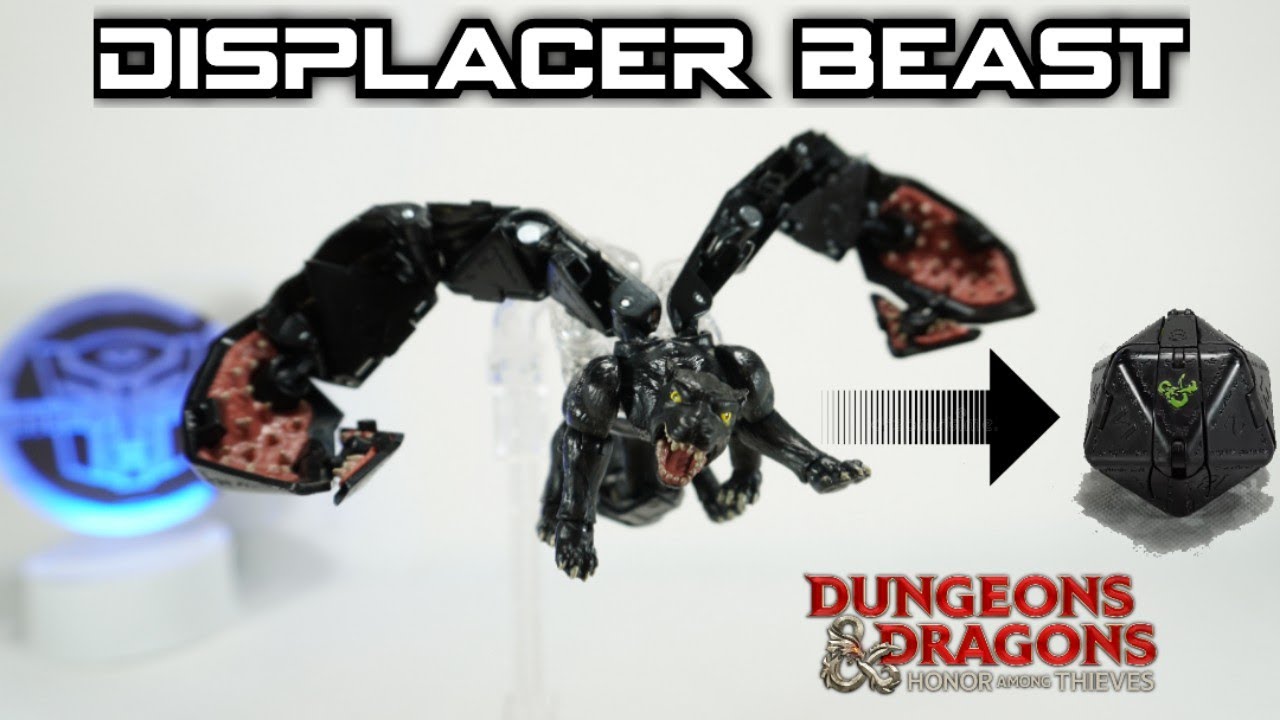 Hasbro Dungeons & Dragons Transformable Diceling Displacer Beast - YouTube