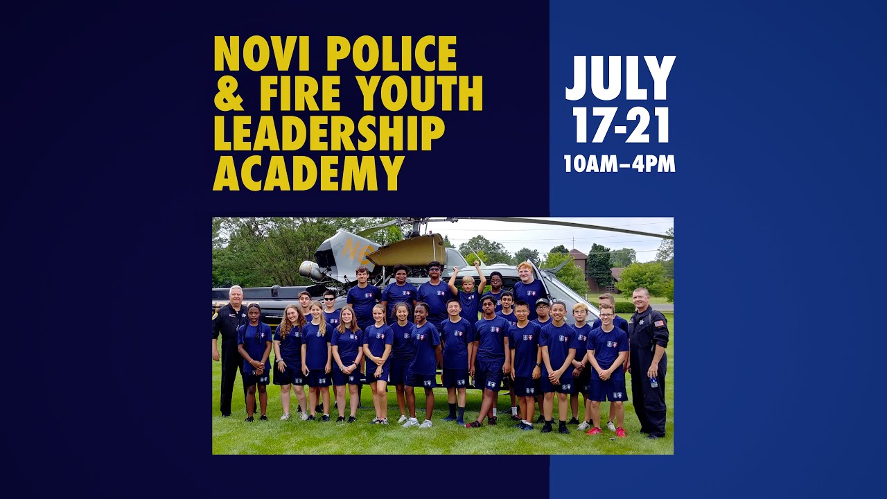Novi Police & Fire Leadership Academy 2023 - YouTube