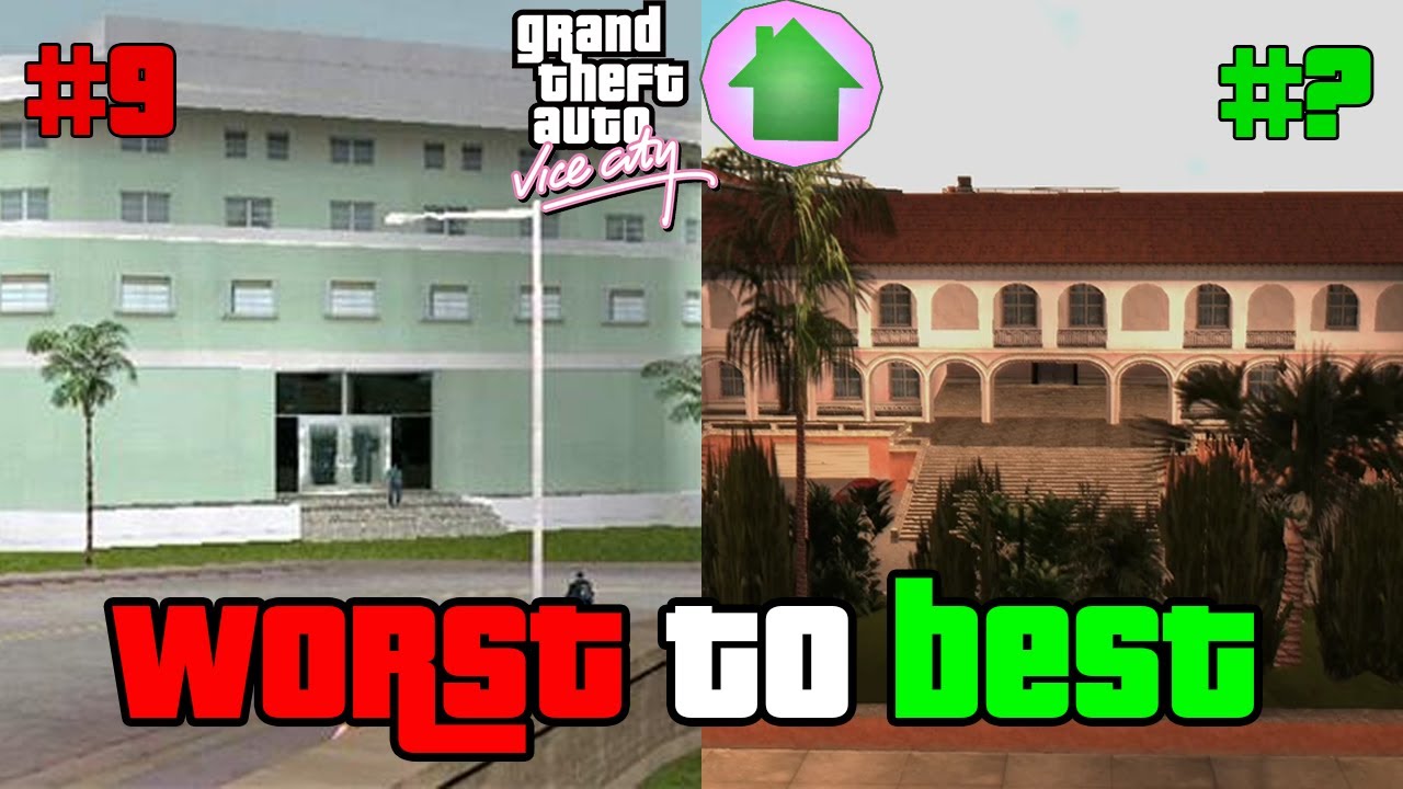 Ranking All 9 Safe Houses from Worst to Best | GTA Vice City - YouTube