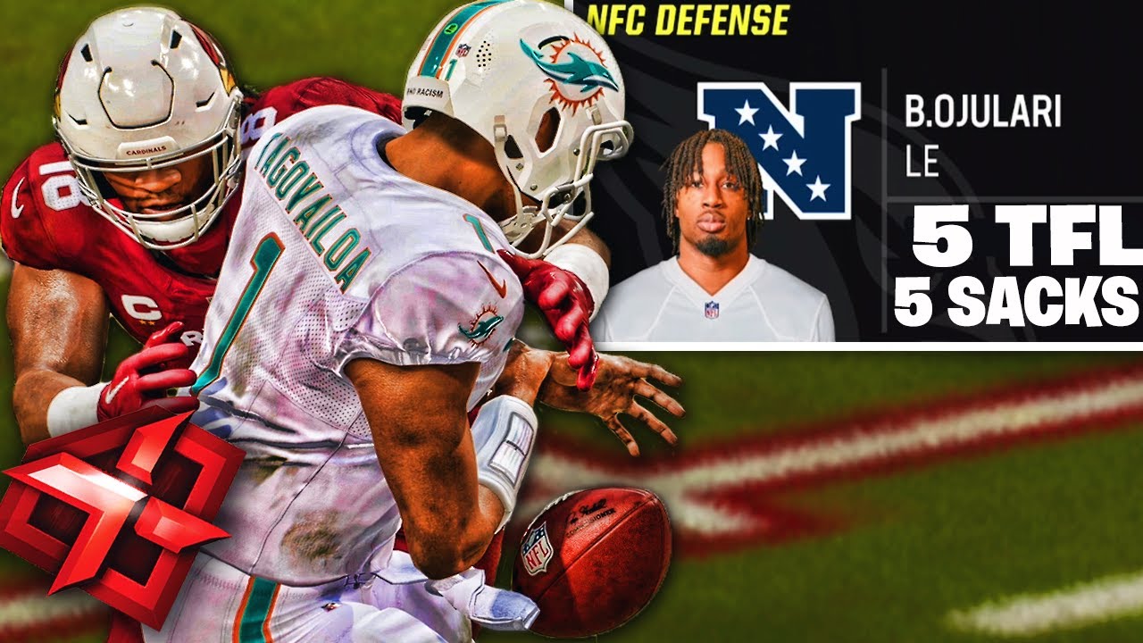 The BEST Pass Rusher In the NFL | Madden 24 Cardinals Franchise - YouTube