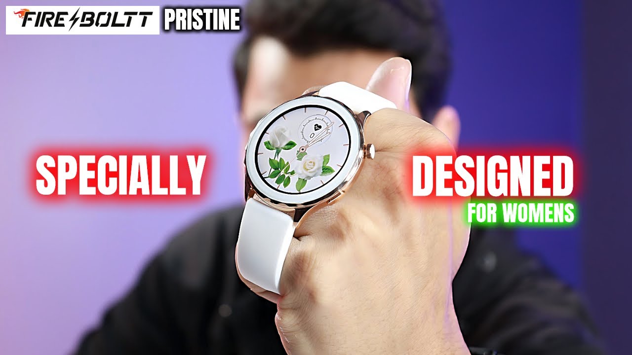 luxury *Women's SmartWatch* UNBOXING 🔥 Fire-Boltt Pristine - YouTube