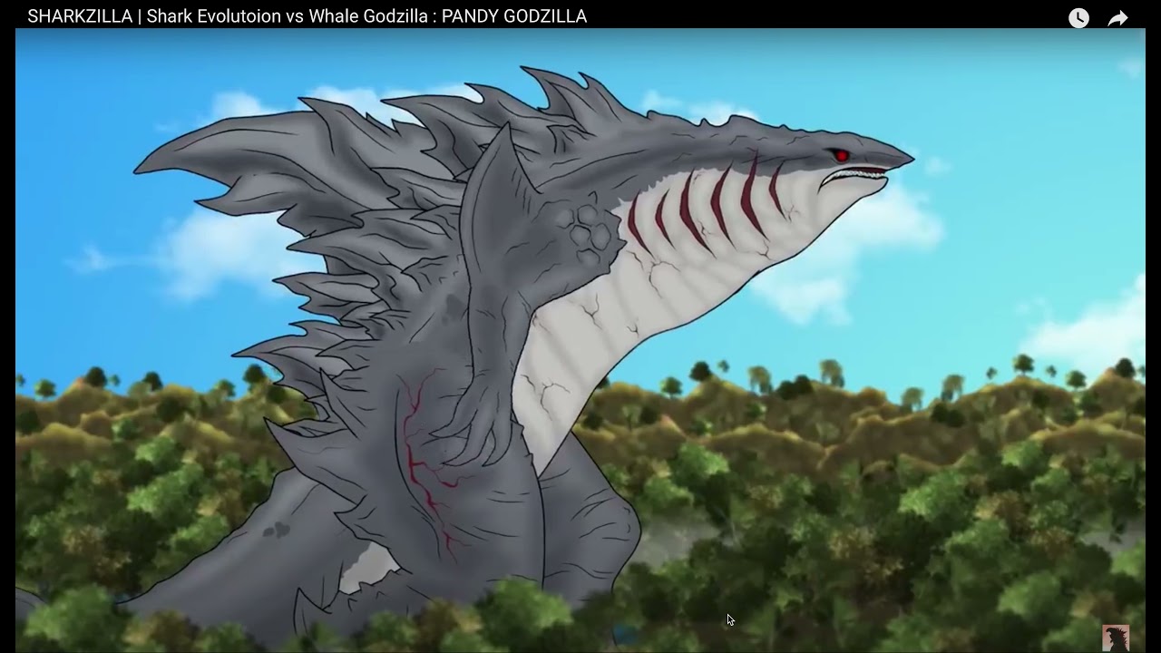 shark zilla vs whale Godzilla re action - YouTube