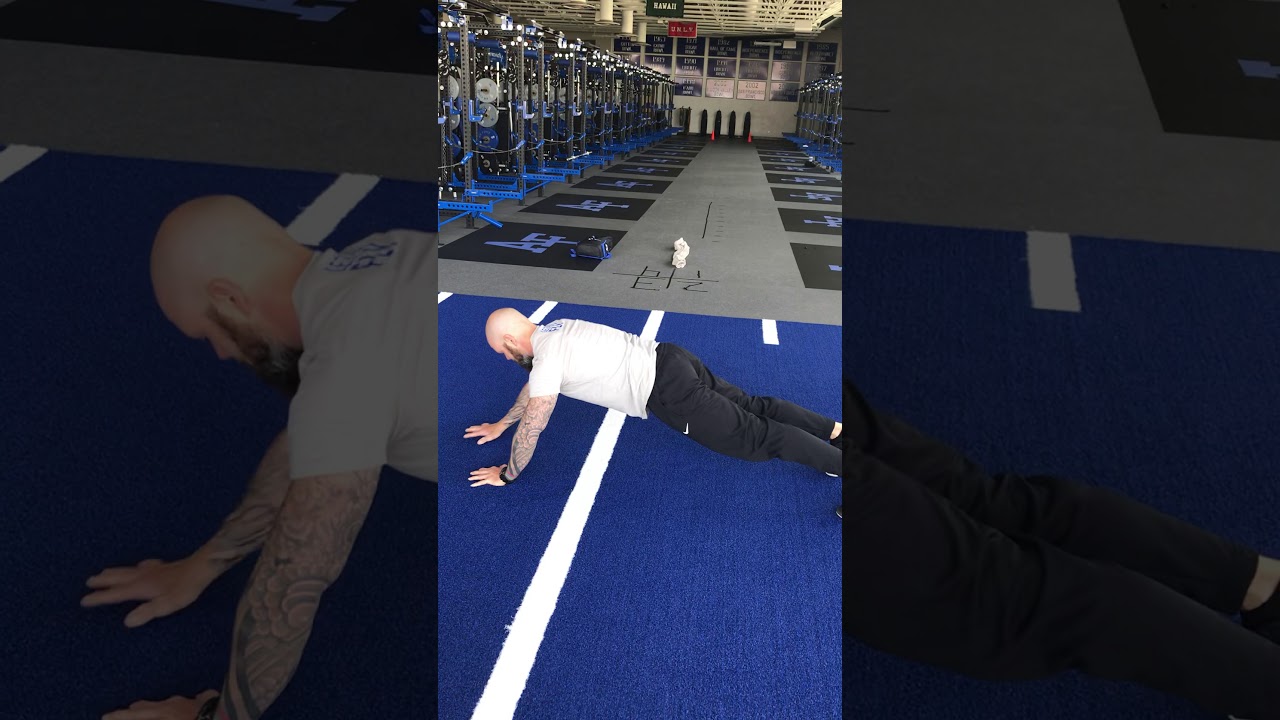 Side Plank with Rotation + Extended Prone Walkout - YouTube