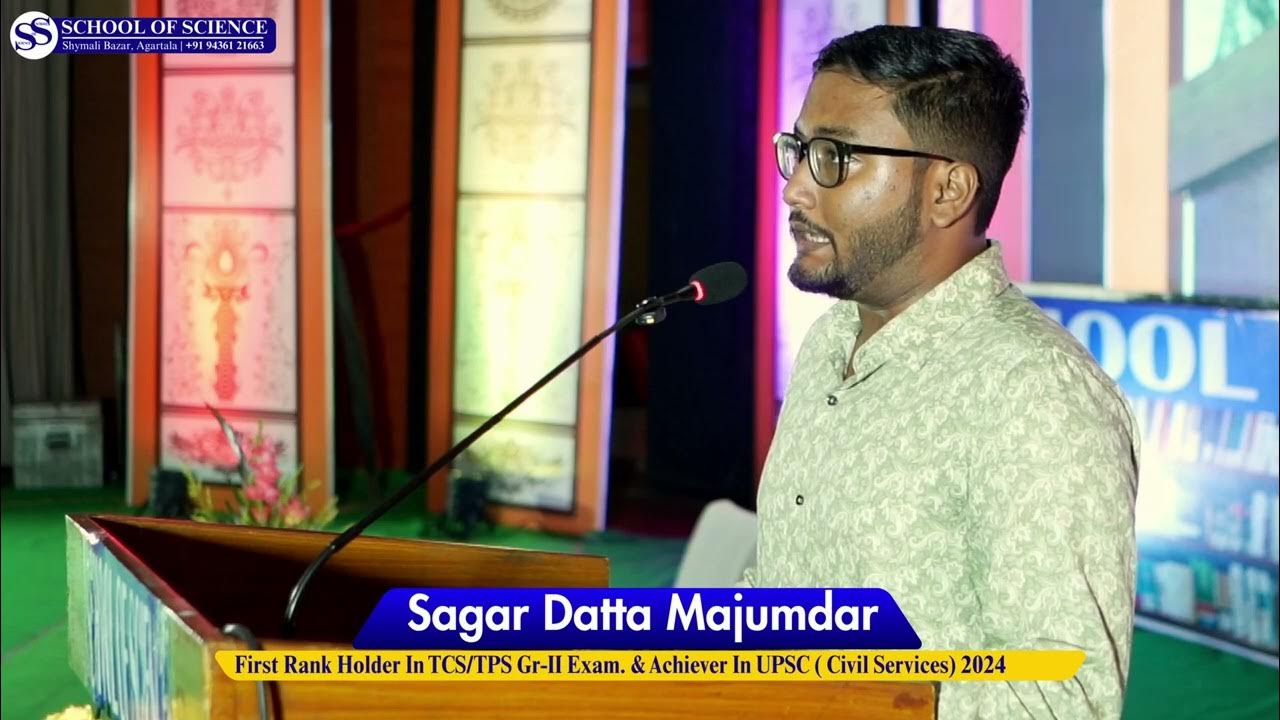 Sagar Datta Majumdar – 1st Rank Holder in TCS/TPS Grade-II and UPSC ...