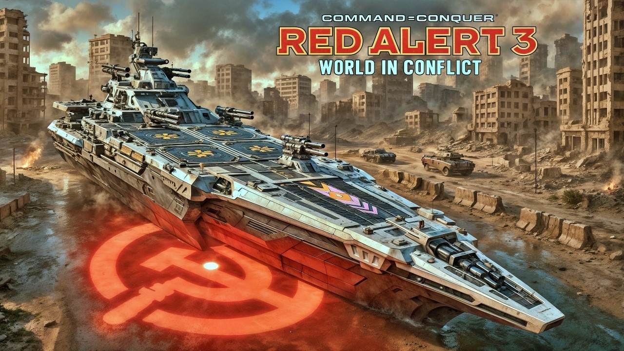 Red Alert 3 Like Never Before – World in Conflict Full War - YouTube