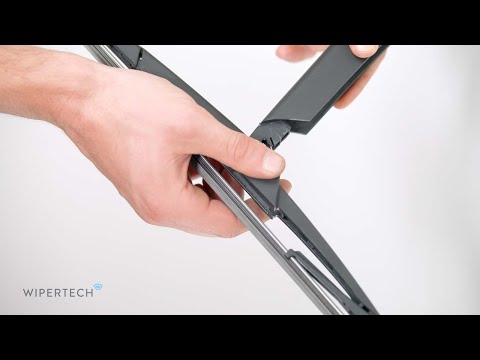 How to install a Wipertech True-Fit Rear Snap Claw F4 Wiper Blade