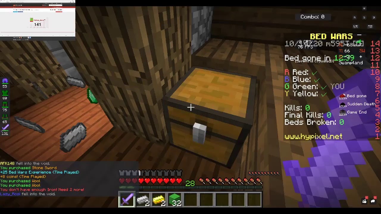 Hypixel Bedwars with viewers LIVE! - YouTube
