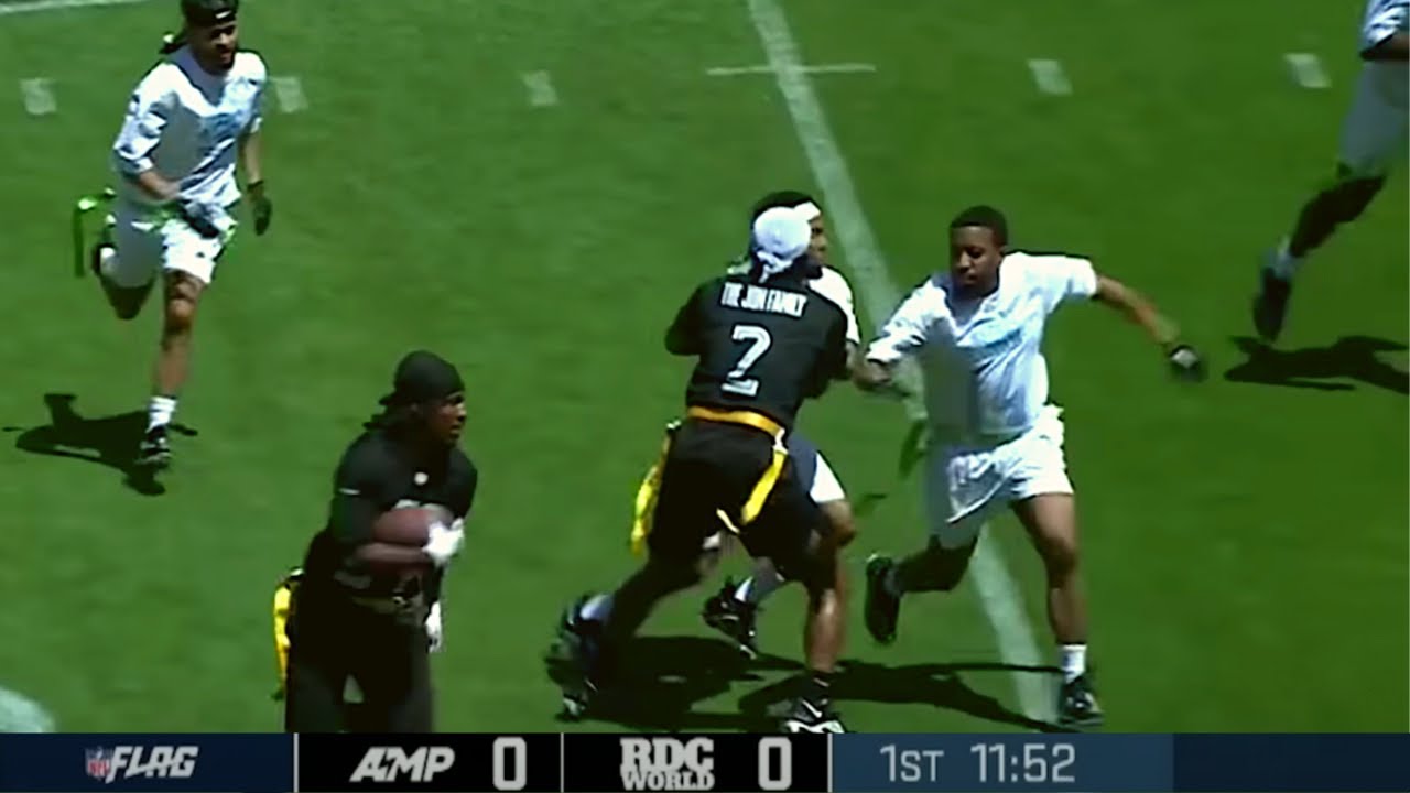 AMP Vs RDC Flag Football CRAZY ENDING REACTION - YouTube